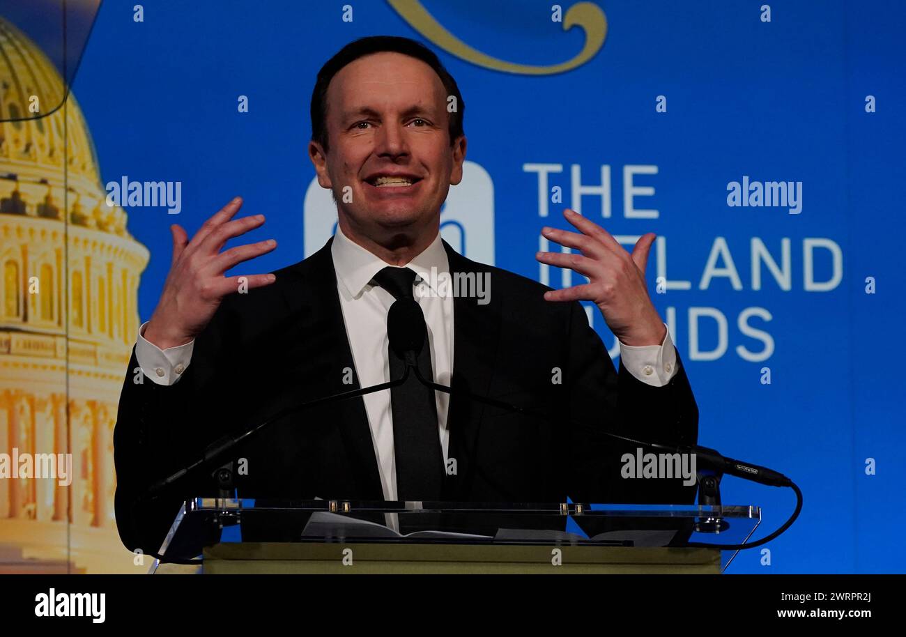 Senator Chris Murphy speaking at the Ireland Funds 32nd National Gala ...