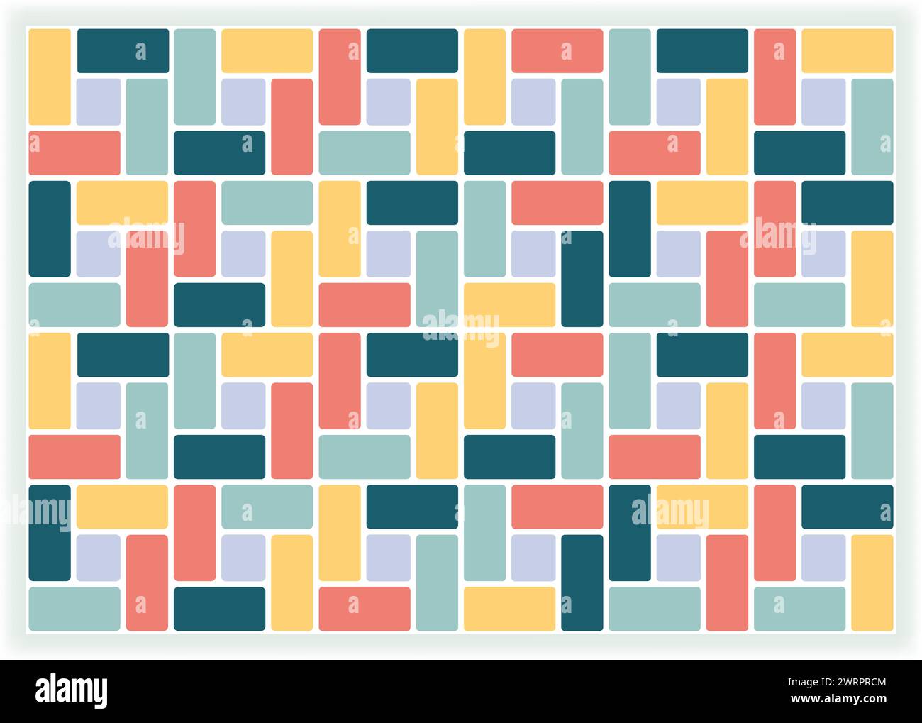 Paving Vector Illustration with Collection of Street Pavements, Brick, Architectural Elements ...