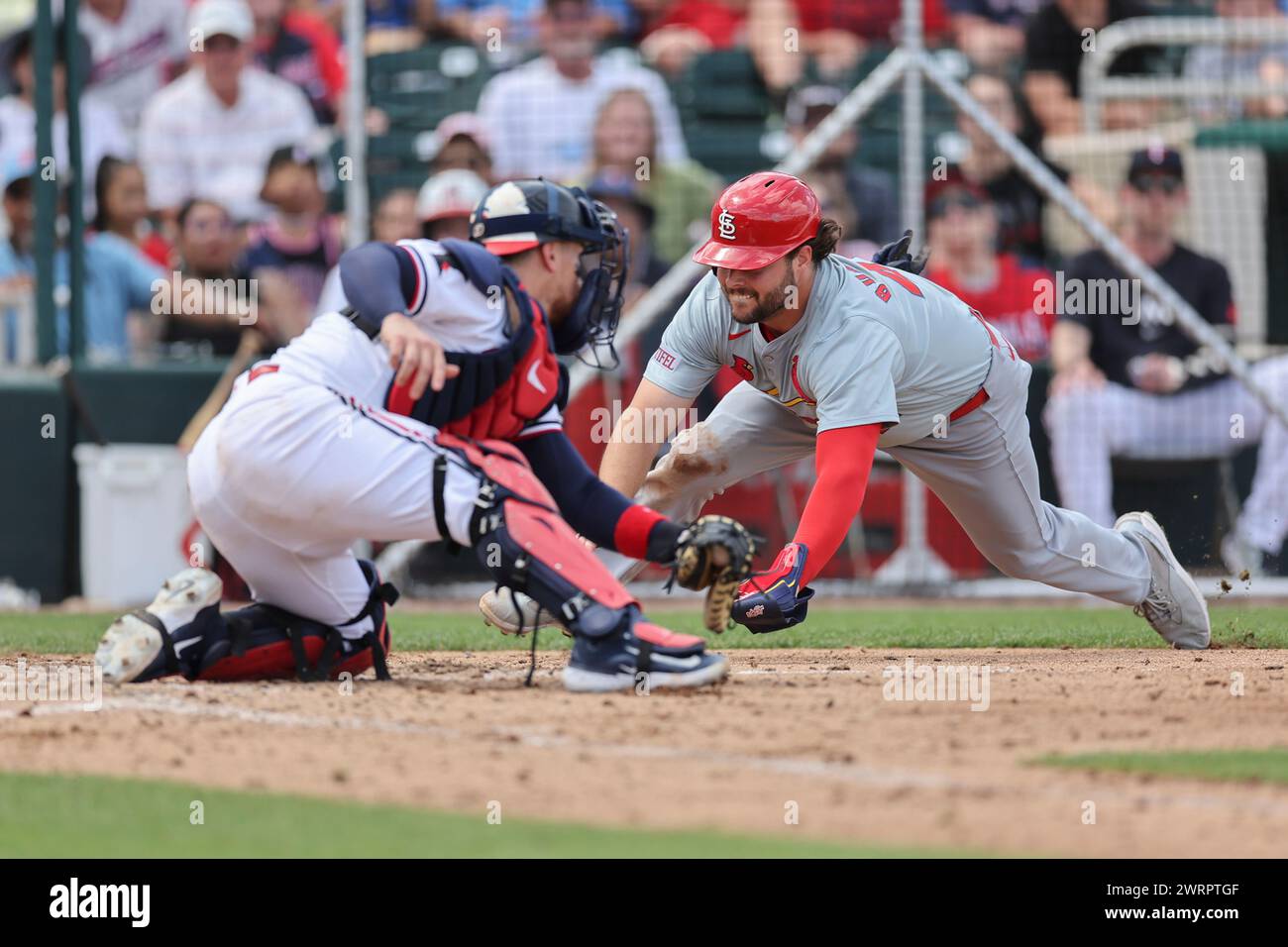 Fort Myers, FL: St. Louis Cardinals designated hitter Alec Burleson (41 ...