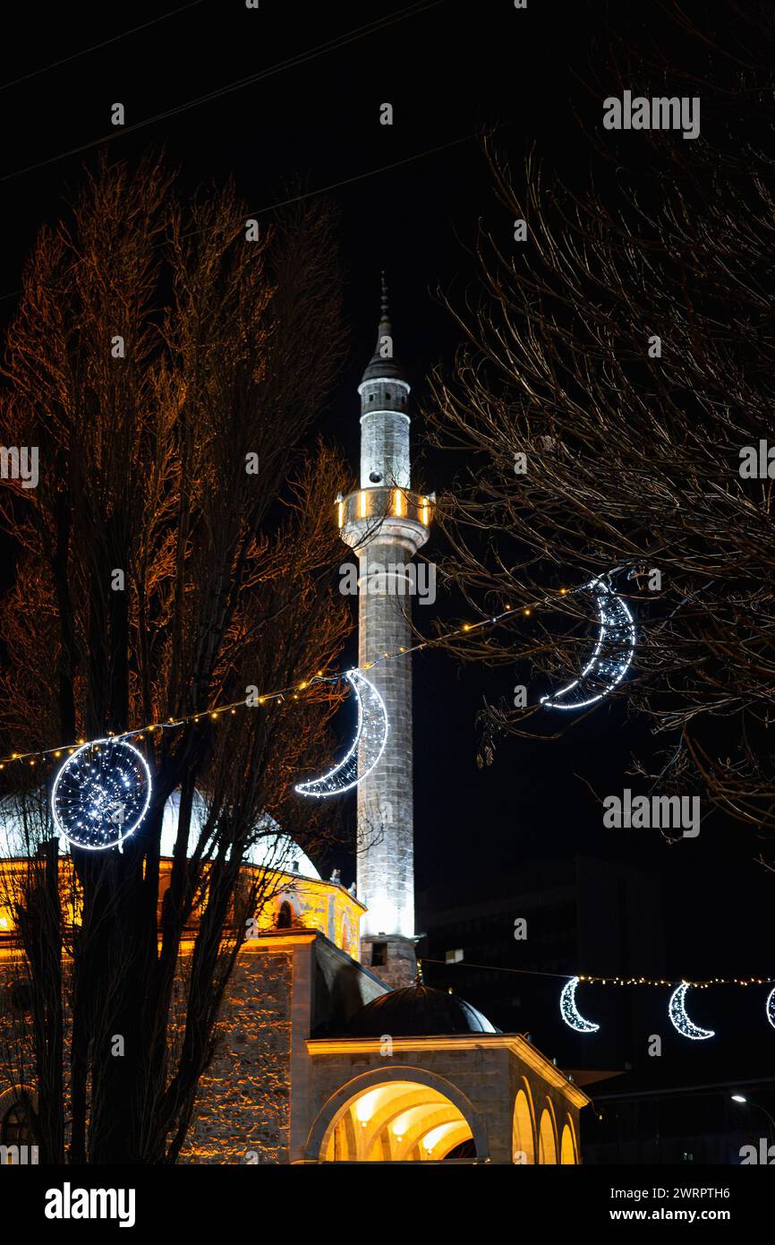 A tall tower adorned with intricate decorations stands against the ...