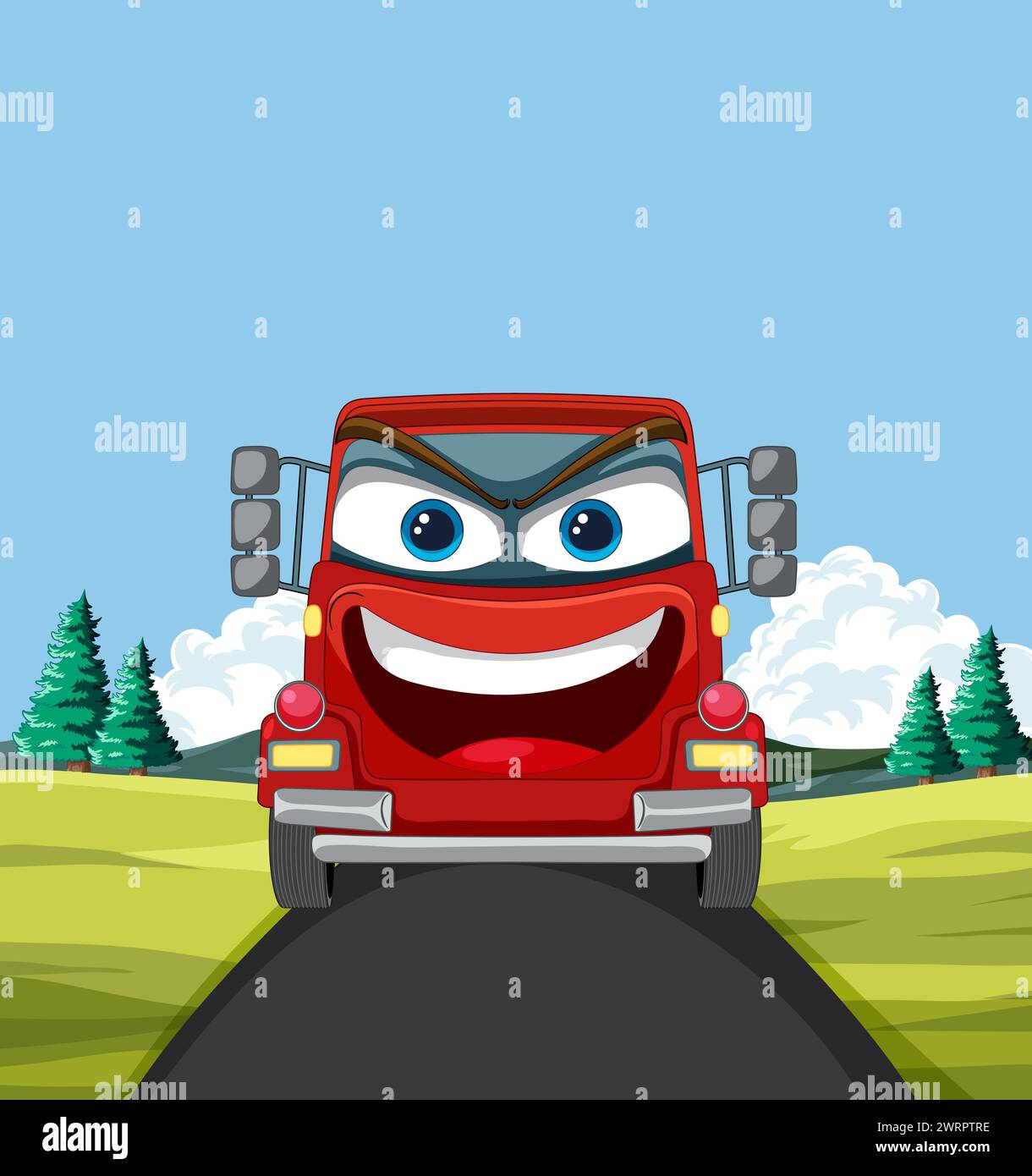 Animated vehicle on road hi-res stock photography and images - Alamy