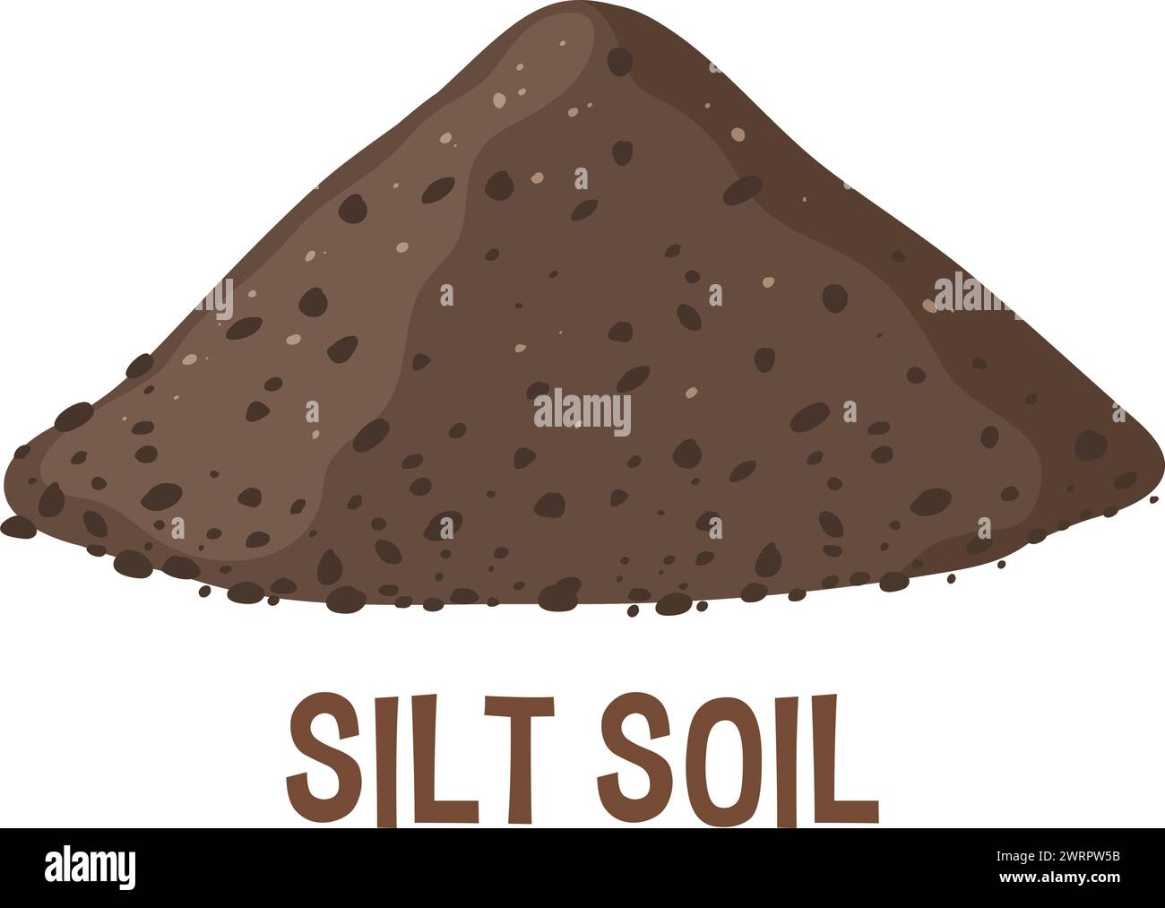 Cartoon image of a pile of silt soil Stock Vector Image & Art - Alamy