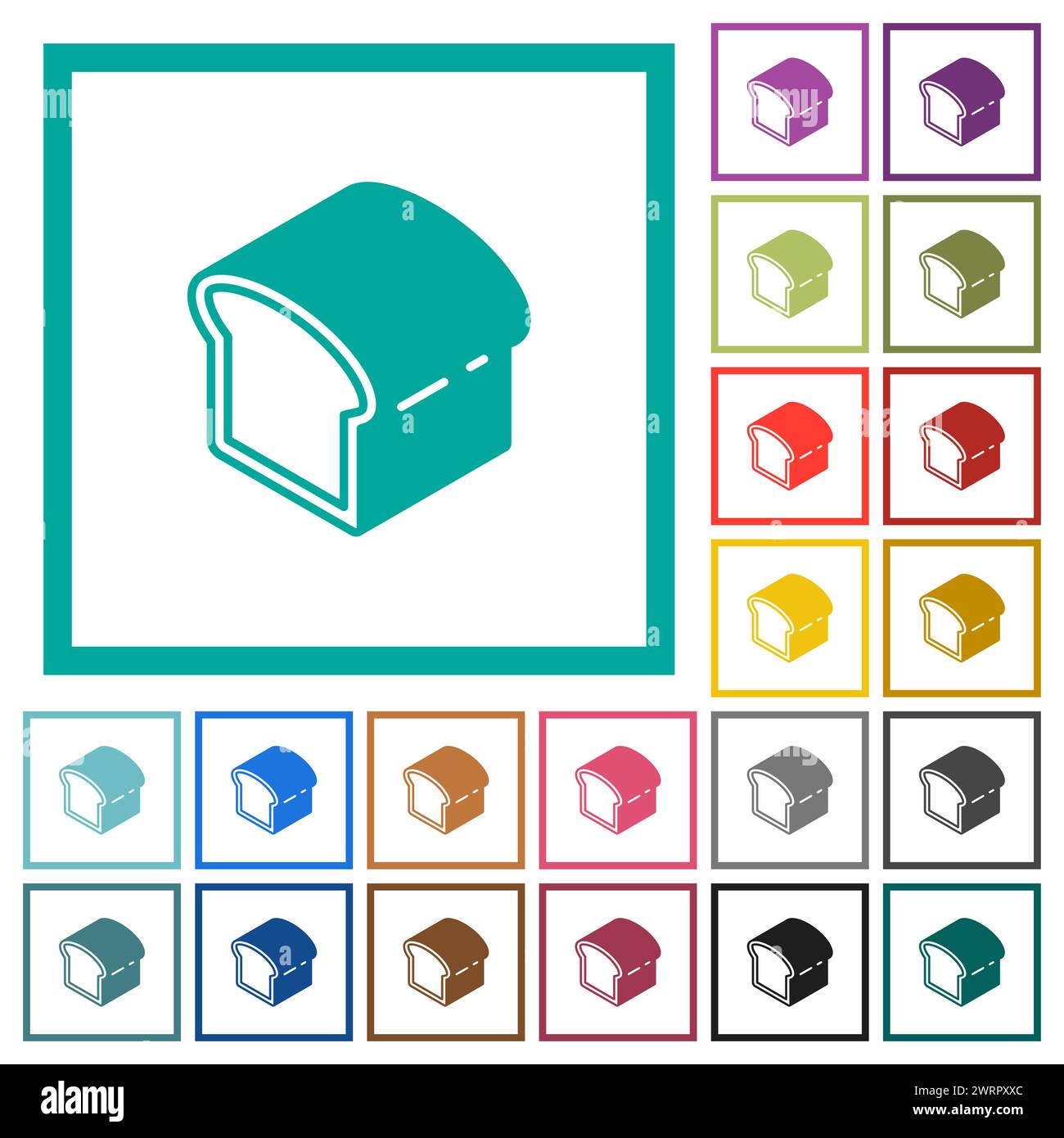 Sourdough bread homemade Stock Vector Images - Alamy