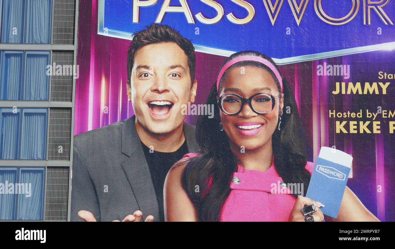 Los Angeles, California, USA 12th March 2024 Password NBC Billboard ...