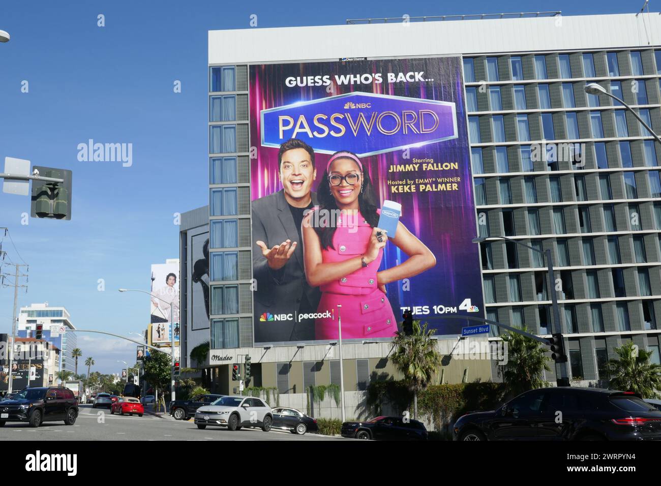 Los Angeles, California, USA 12th March 2024 Password NBC Billboard ...
