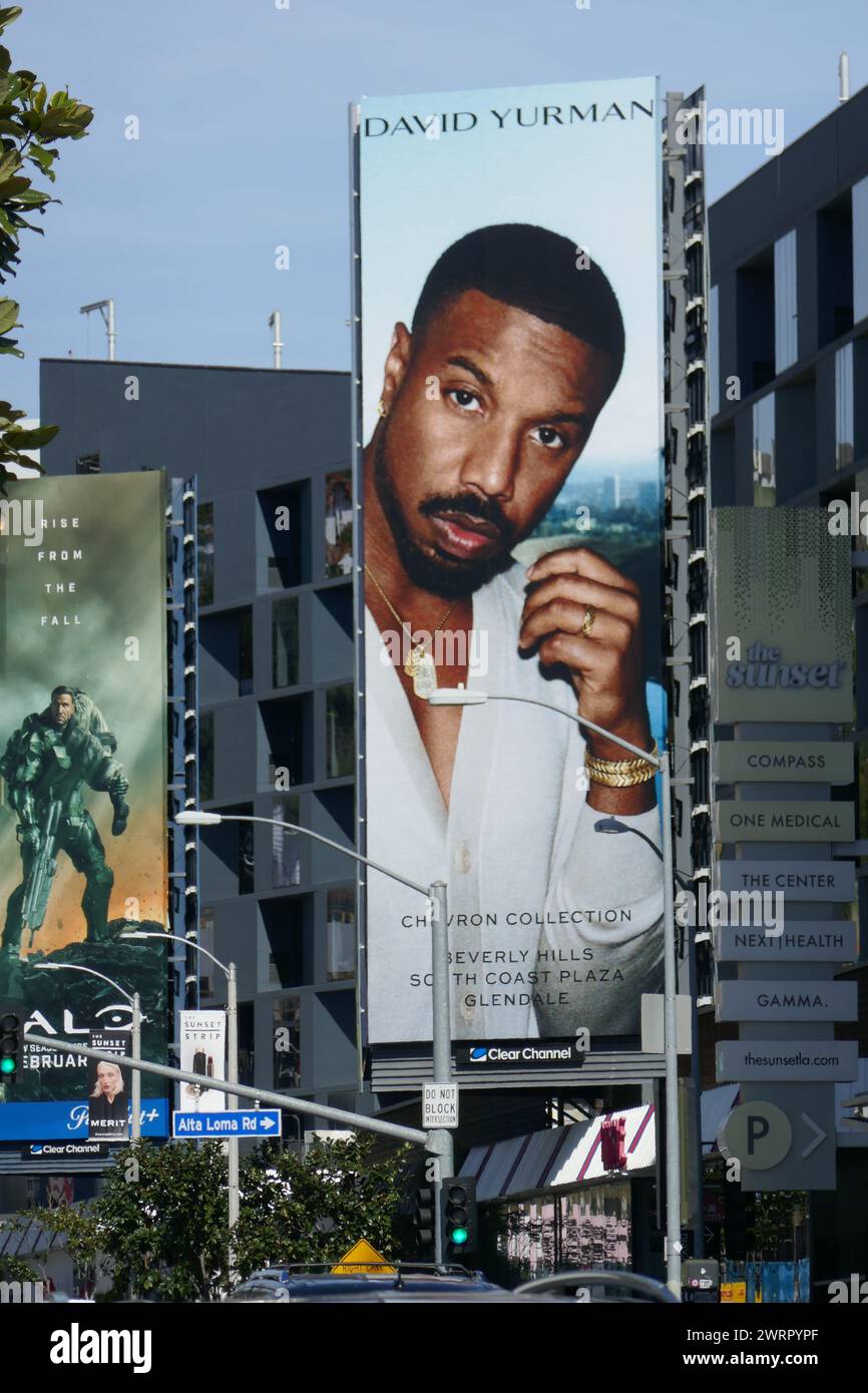 Los Angeles, California, USA 12th March 2024 Michael B. Jordan David ...