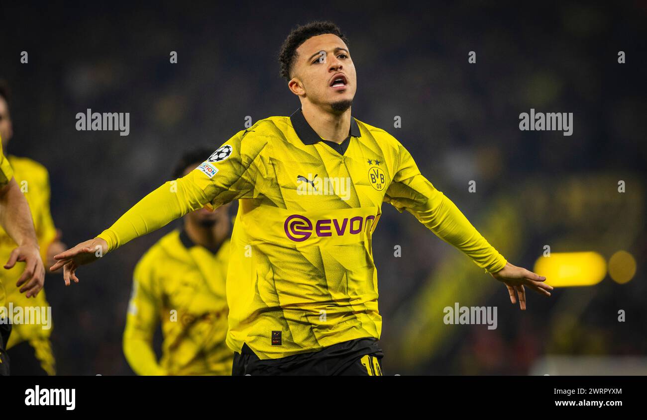 Jadon sancho dortmund celebration 2024 hi-res stock photography and images - Alamy