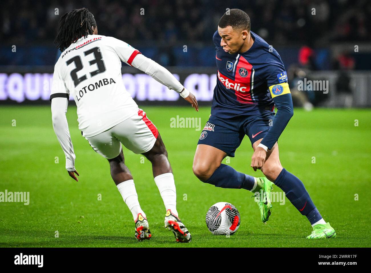 Parc des princes football quarter final france hi-res stock photography ...