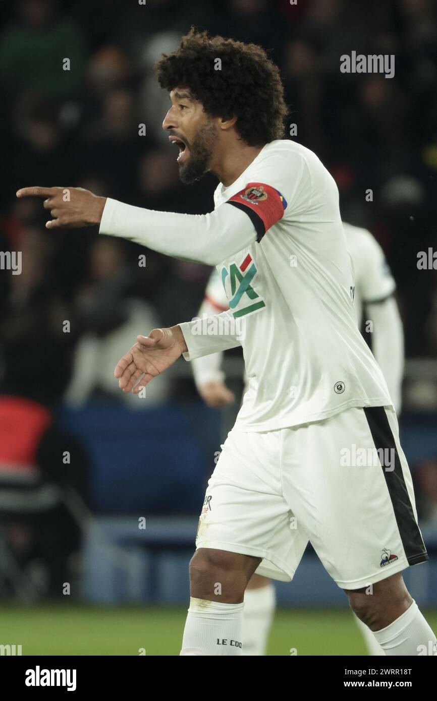 Bonfim Dante of Nice during the French Cup, Quarter-final football ...