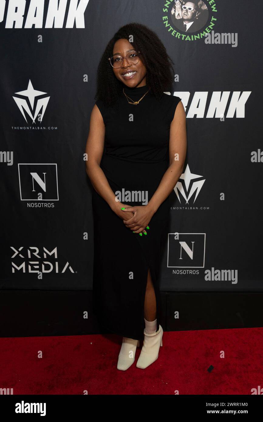 Hollywood, USA. 13th Mar, 2024. Amy Aniobi attends the arrivals of the ...