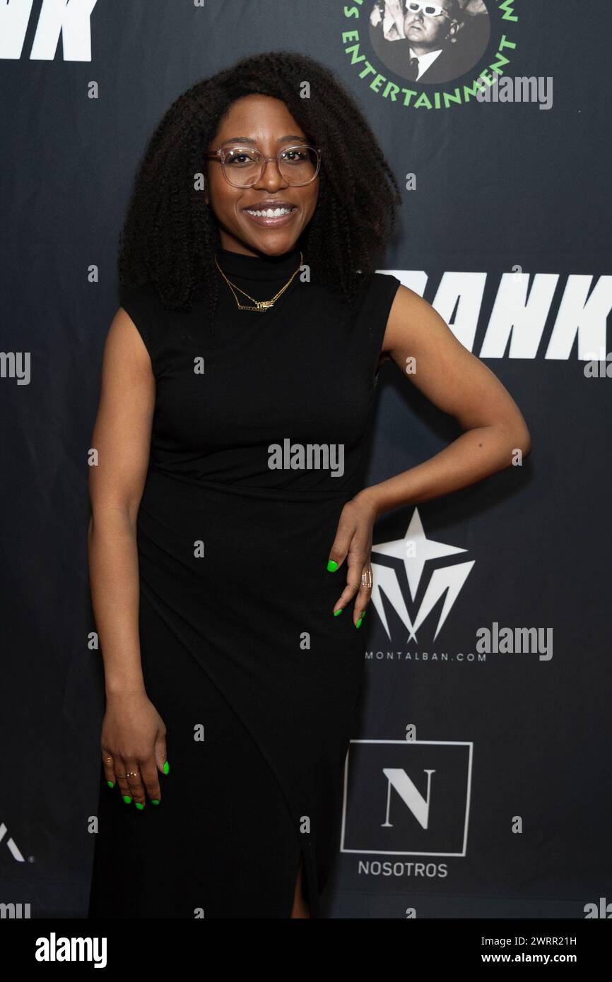 Hollywood, USA. 13th Mar, 2024. Amy Aniobi attends the arrivals of the ...