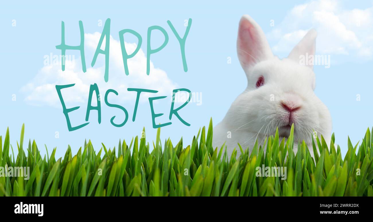 Floral bunny artwork hi-res stock photography and images - Alamy