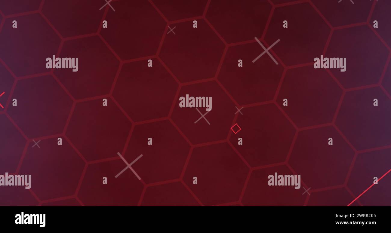 Image of data processing over laptop and computer with blank screen ...