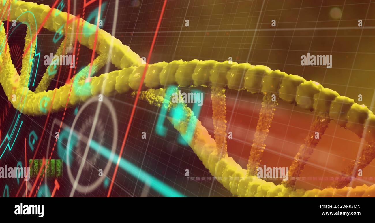 Dna strand microscope hi-res stock photography and images - Alamy