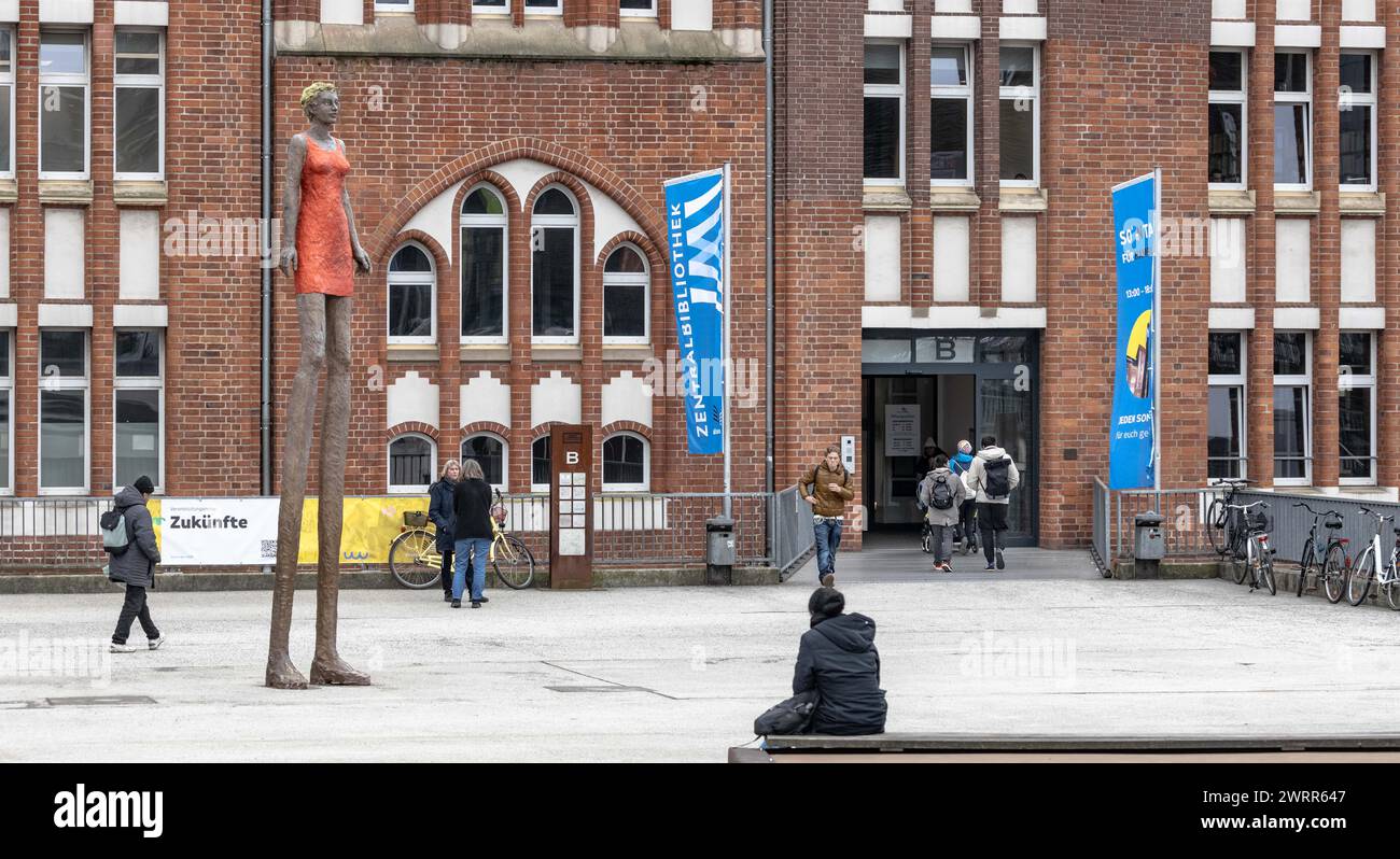 Hamburg central library hi-res stock photography and images - Alamy