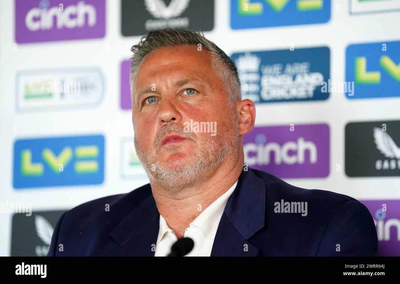File photo dated 07/07/23 of Darren Gough, who has stepped down from ...