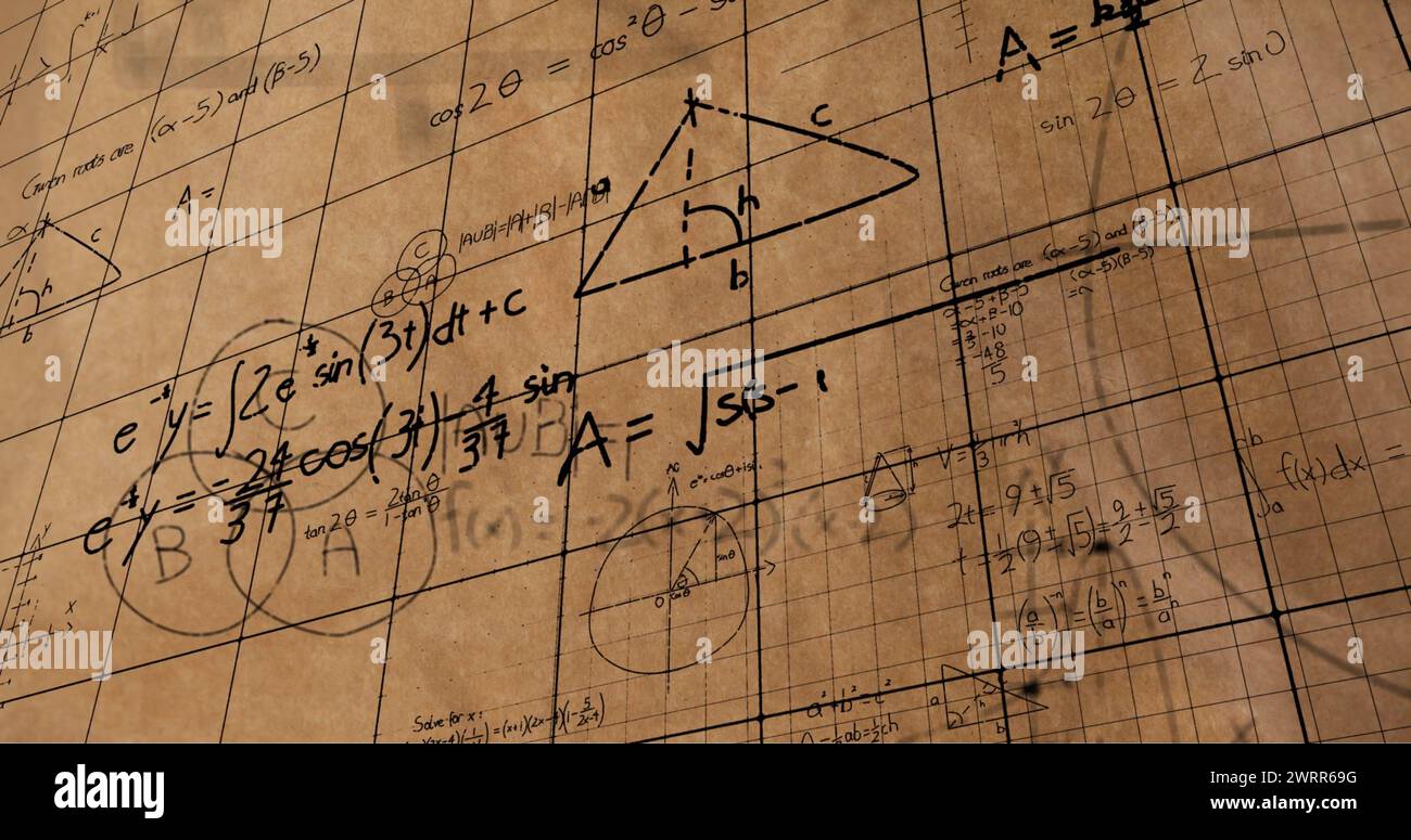 Math equations hi-res stock photography and images - Alamy