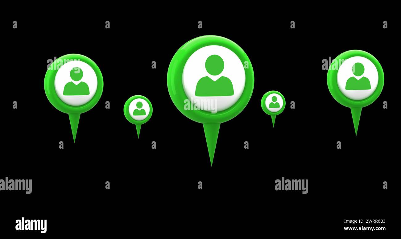Profile pins hi-res stock photography and images - Alamy