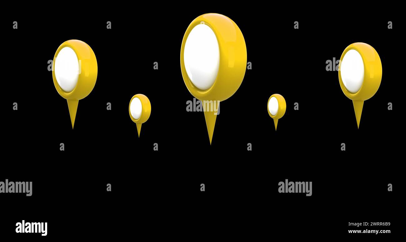 Yellow map hi-res stock photography and images - Alamy