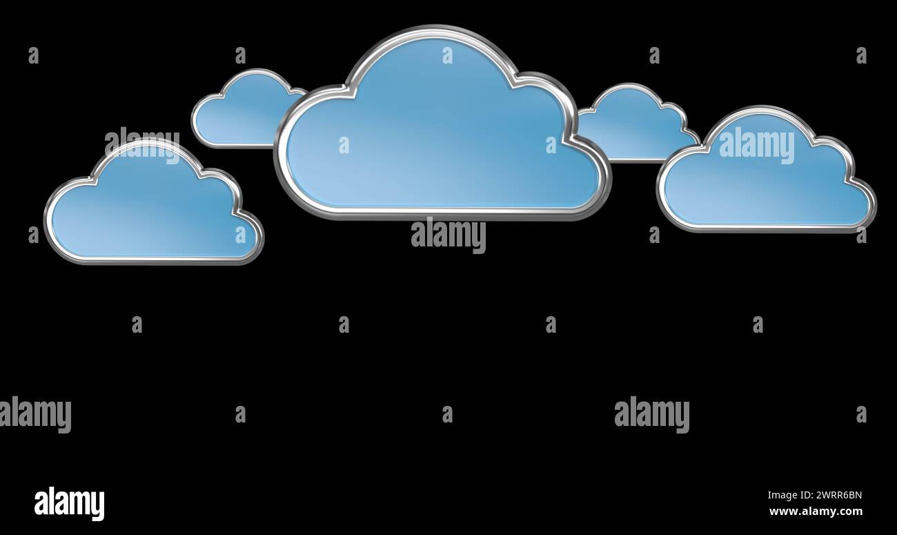Sky cloud black screen hi-res stock photography and images - Alamy