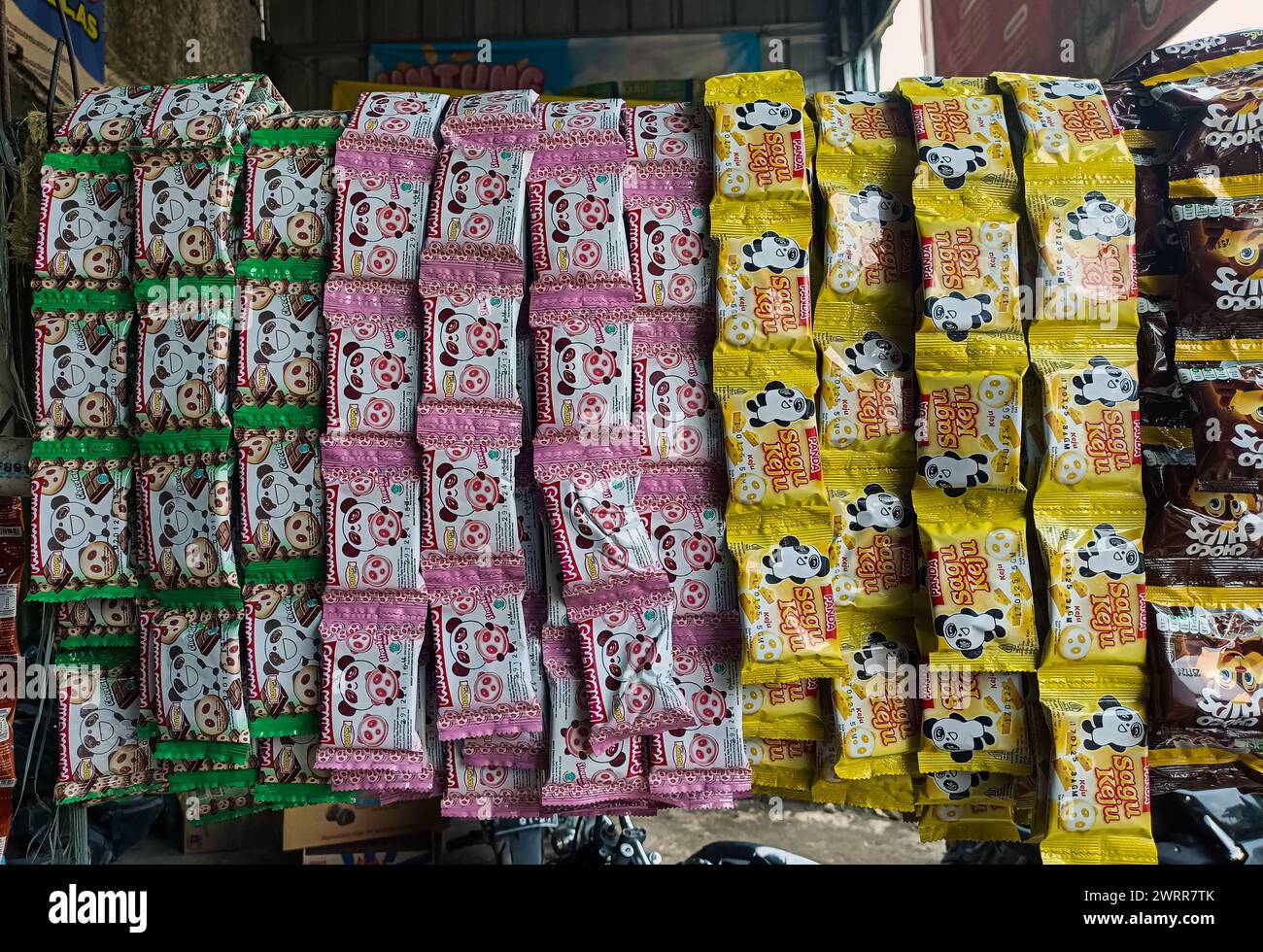 Jakarta, Indonesia - February 10, 2024 : Various brands of imported ...