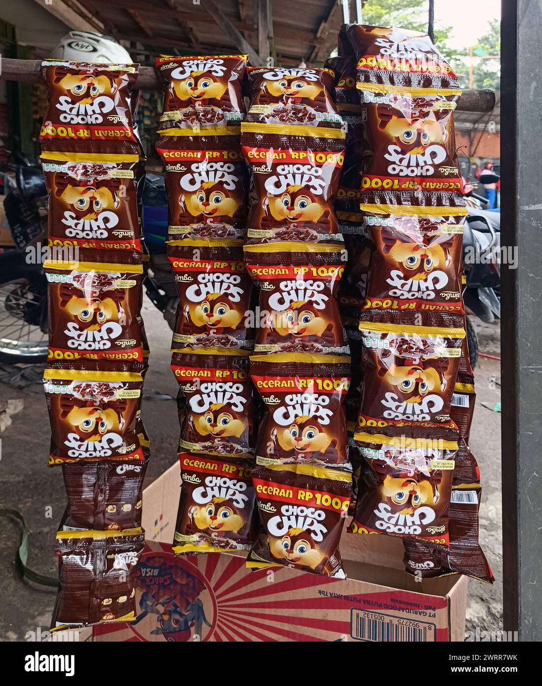 Jakarta, Indonesia - February 10, 2024 : Various brands of imported ...