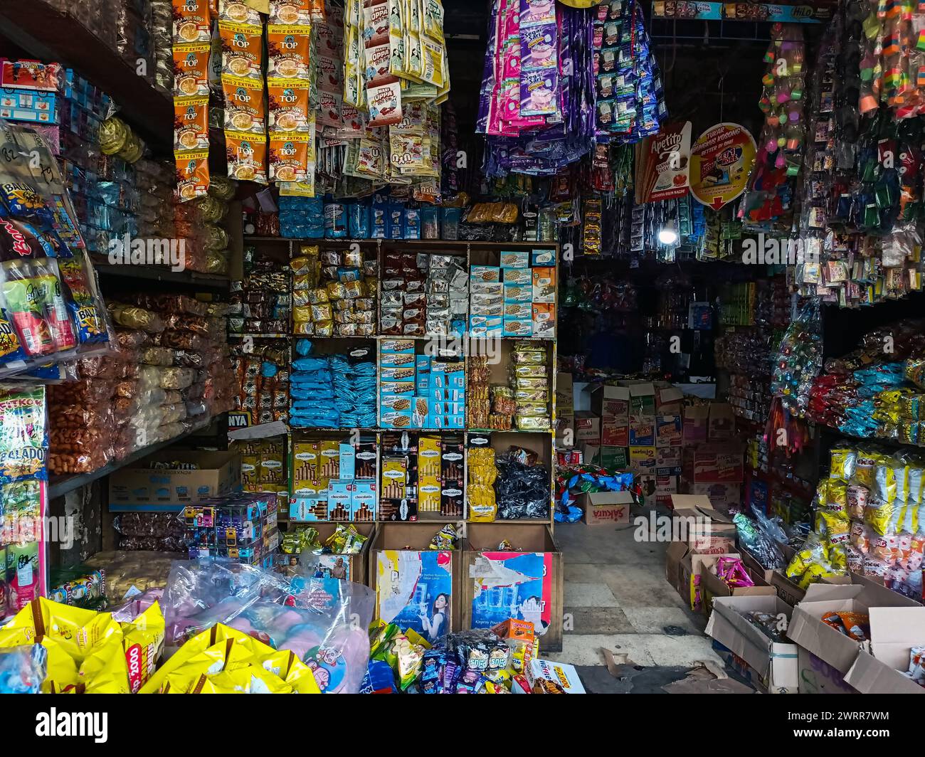 Jakarta, Indonesia - February 10, 2024 : Various brands of imported ...