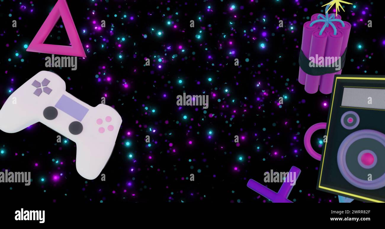 Gaming community symbol design hi-res stock photography and images - Alamy