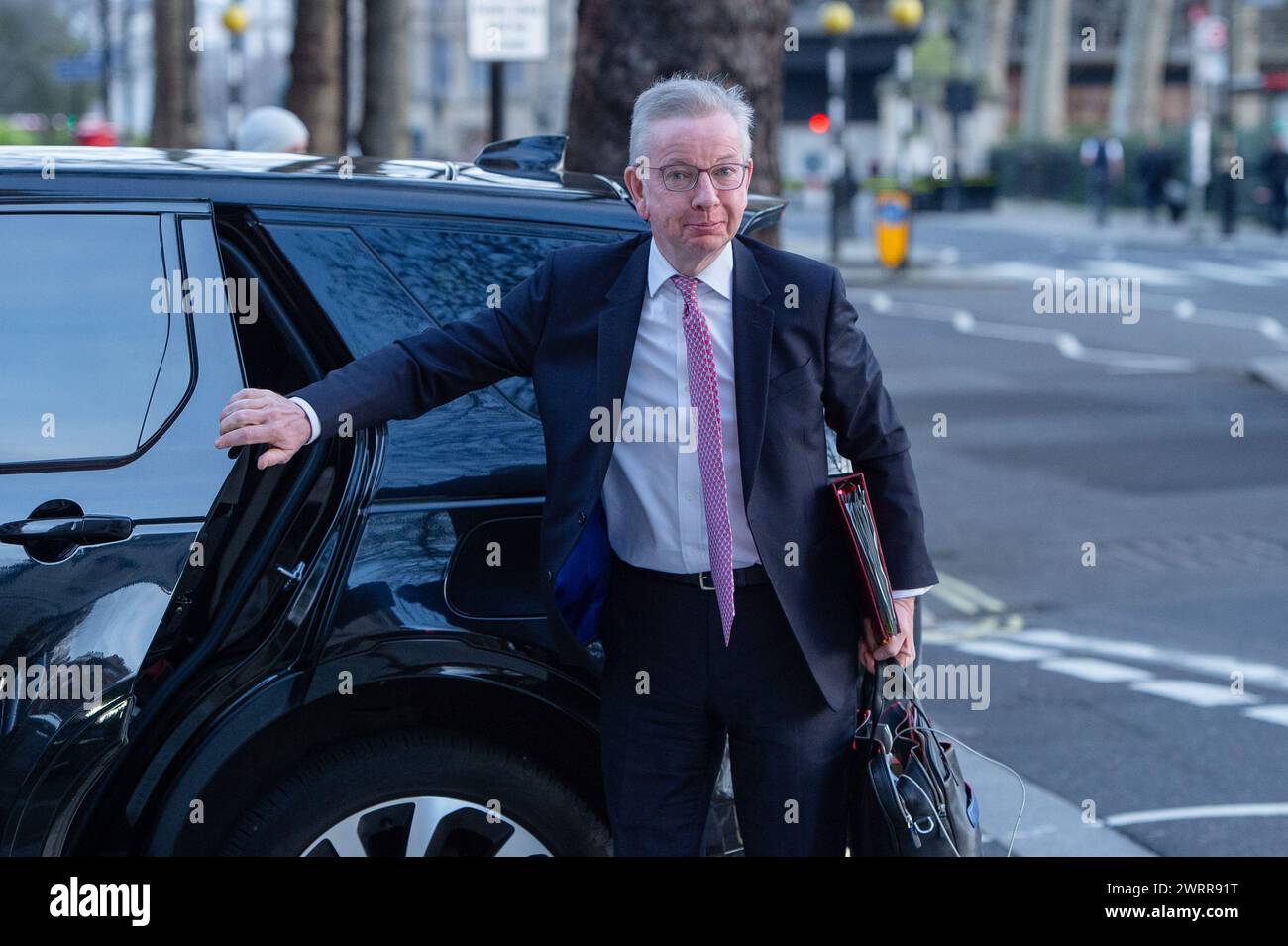 London, England, UK. 14th Mar, 2024. Leveling Up Secretary MICHAEL GOVE ...