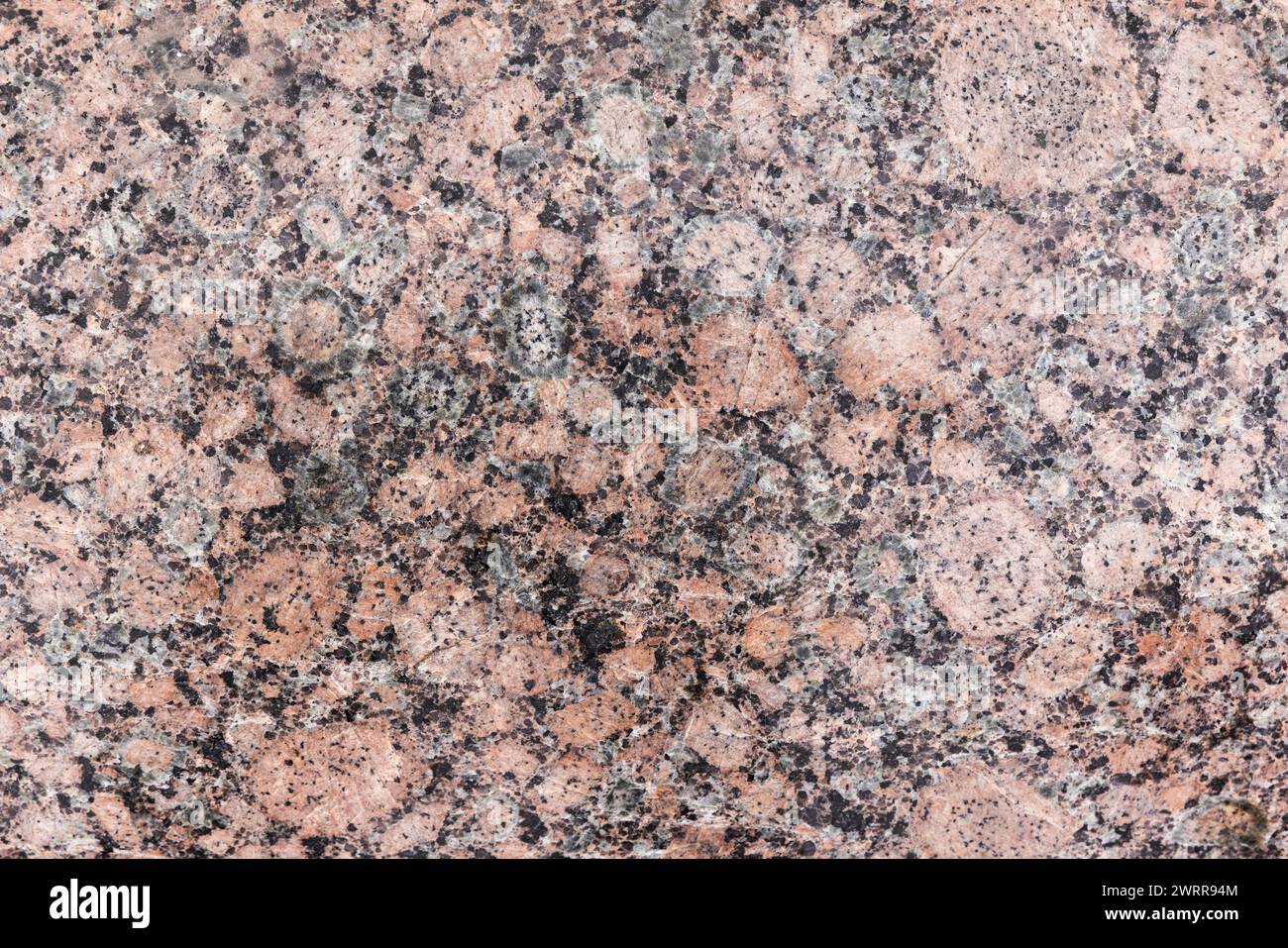 Natural stone pattern, red granite close up background photo texture ...