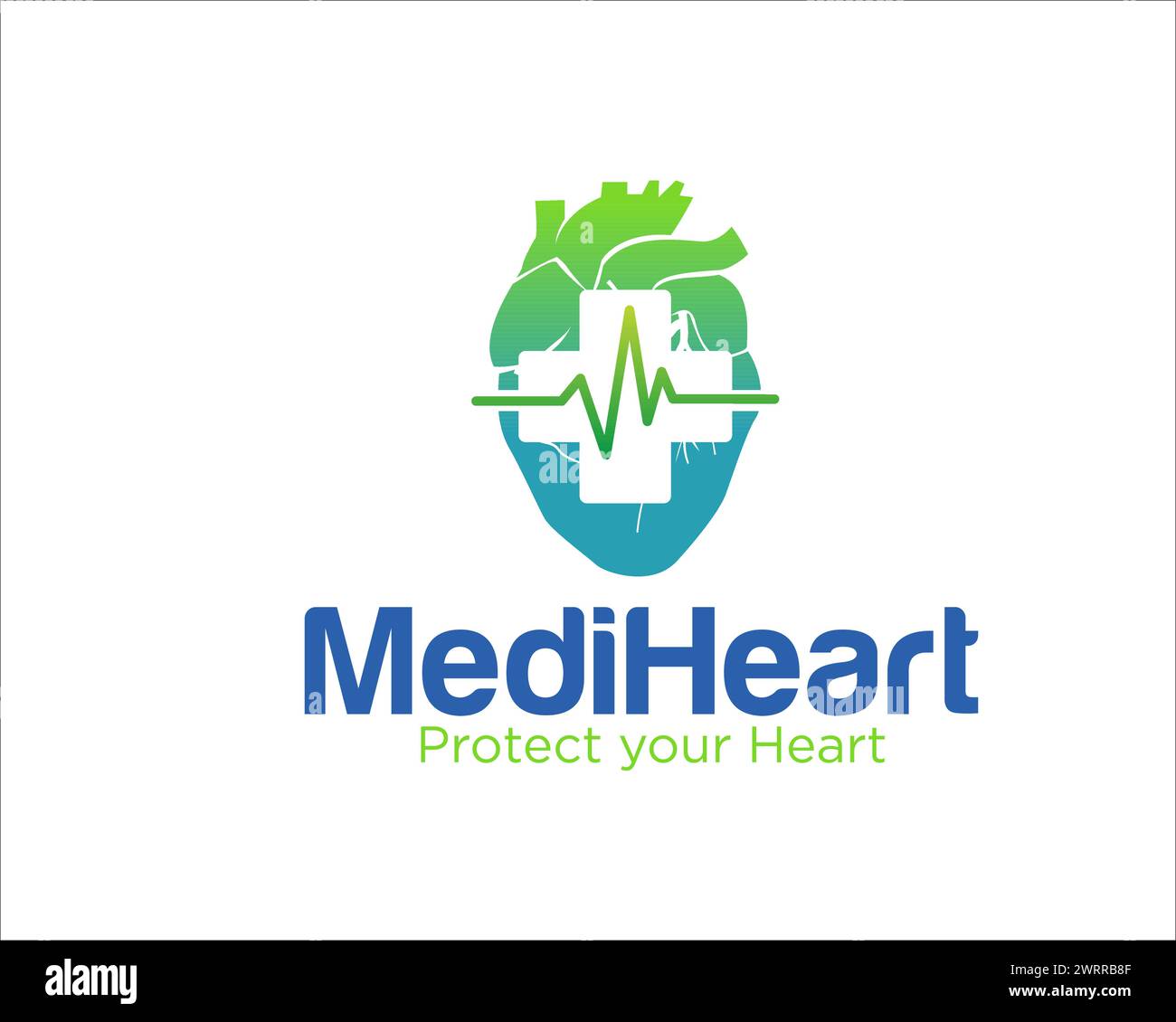 cross and cardiovascular hearth logo designs for medical and consult ...