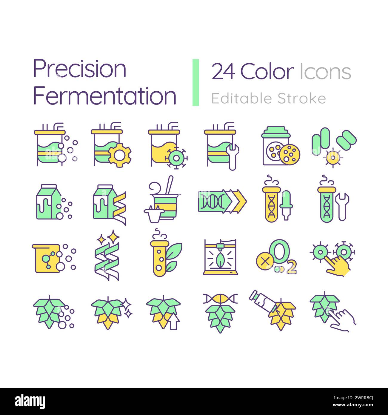 Precision fermentation RGB color icons set Stock Vector Image & Art - Alamy Precision fermentation RGB color icons set Stock Vector Image & Art - Alamy