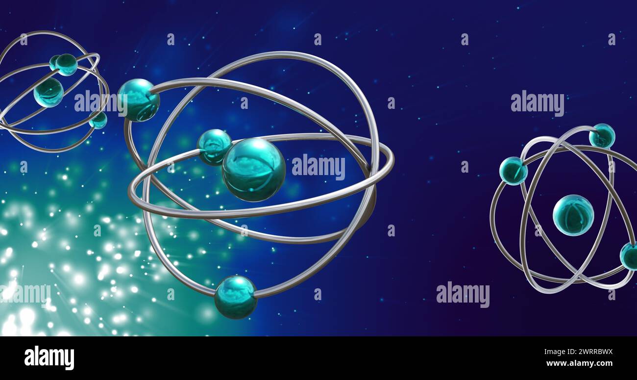 Spinning particles hi-res stock photography and images - Alamy