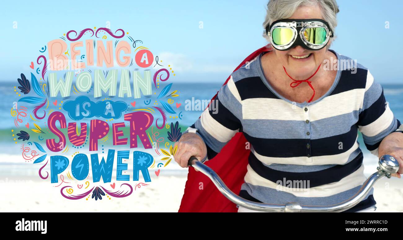 Superhero grandmother hi-res stock photography and images - Alamy