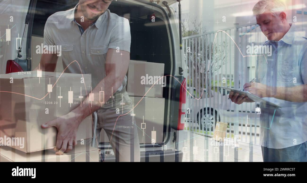 Data driven logistics hi-res stock photography and images - Alamy