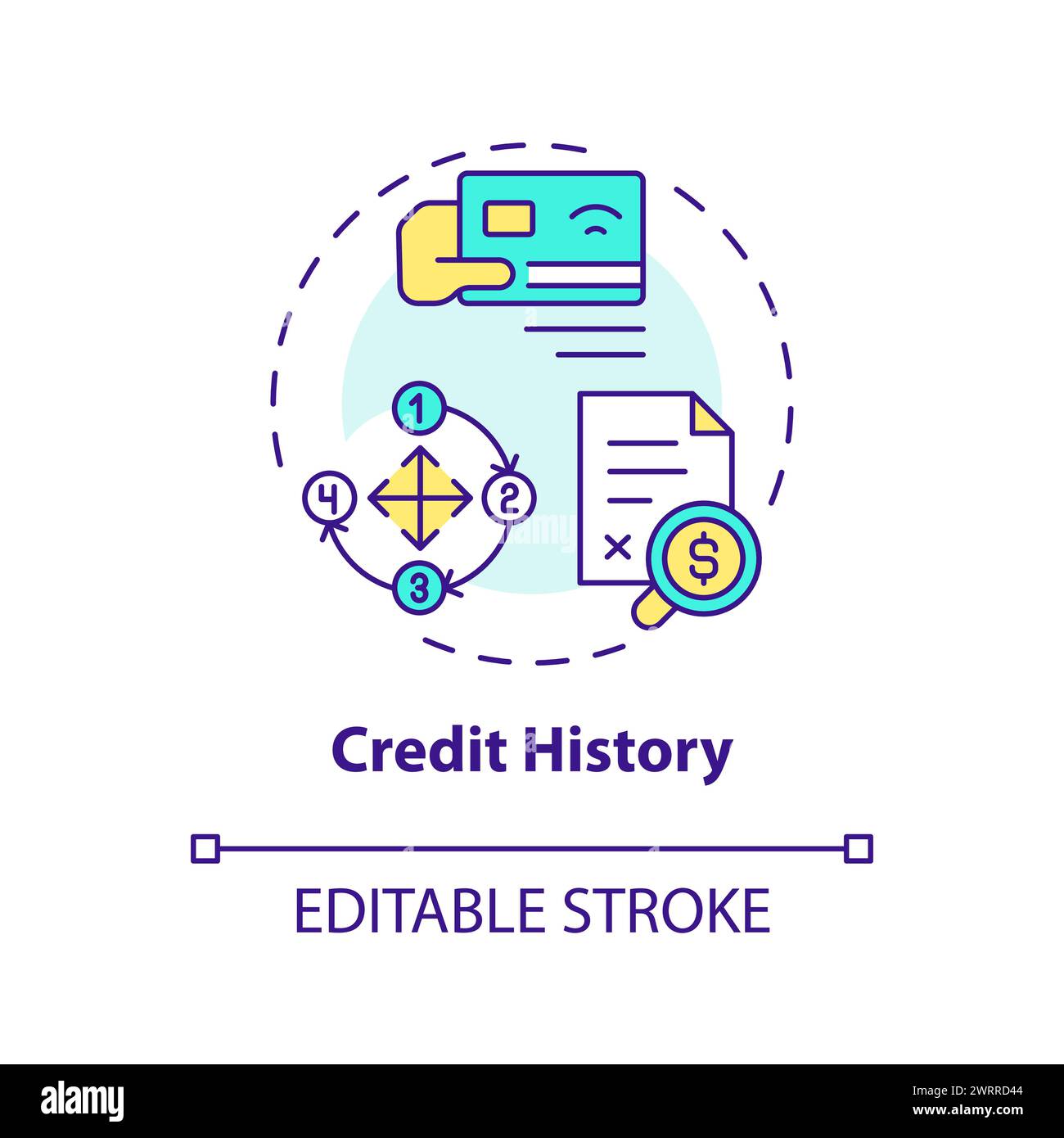 Repayment records Stock Vector Images - Alamy