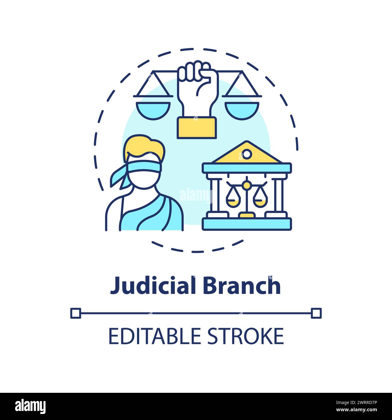 Judicial policy Stock Vector Images - Alamy