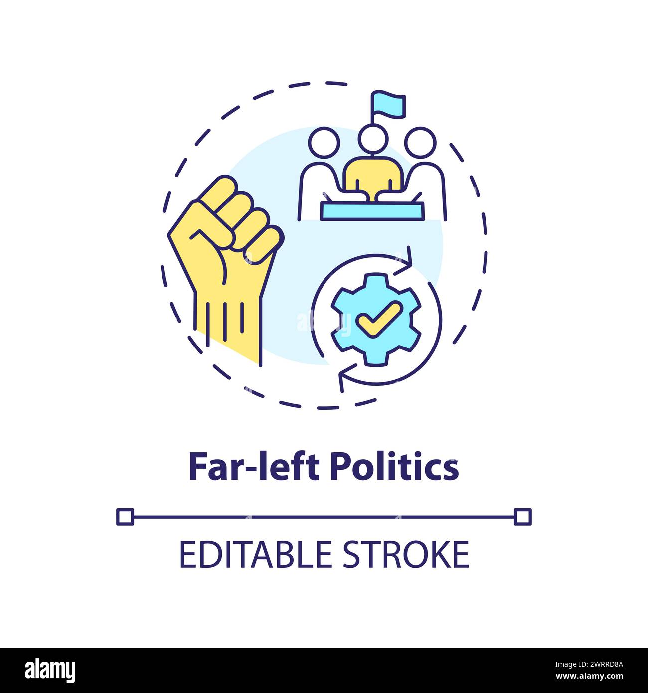 Far left Stock Vector Images - Alamy