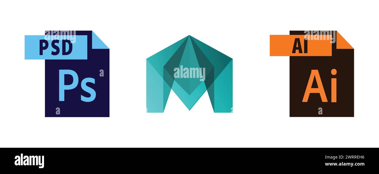 Logo design software adobe illustrator hi-res stock photography and ...