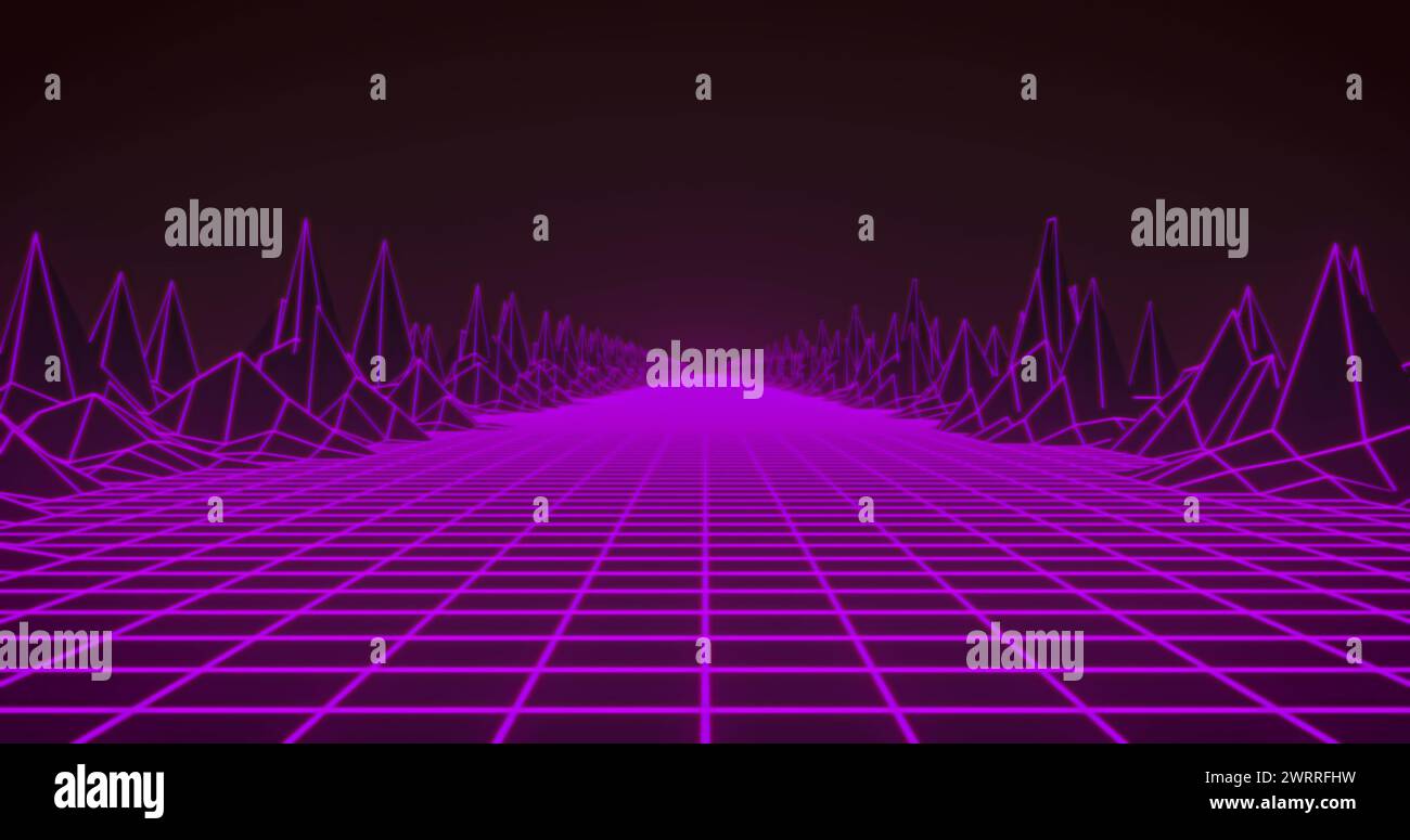 Digital animation high score text hi-res stock photography and images ...