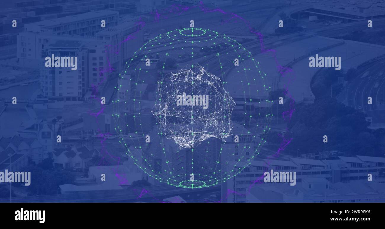 Composition of data processing and scopes scanning over globe and ...