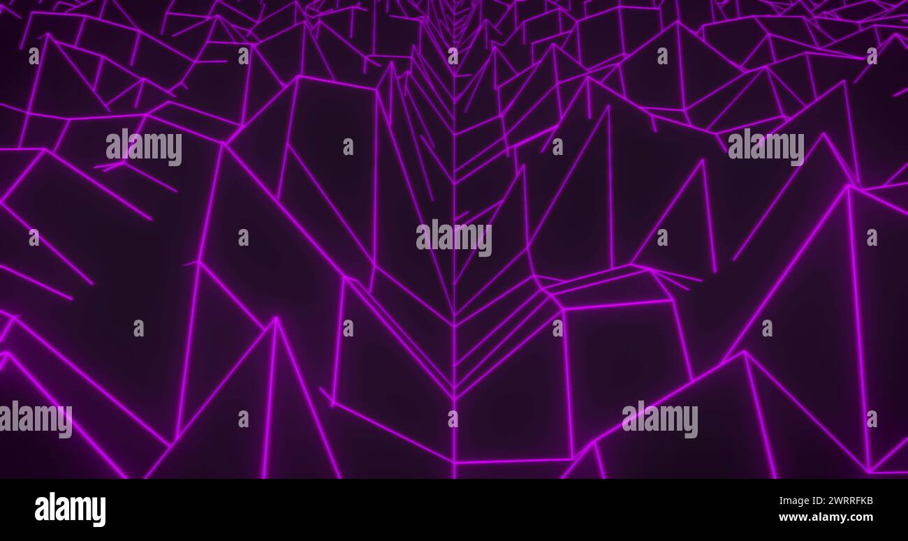 Purple digital terrain hi-res stock photography and images - Alamy