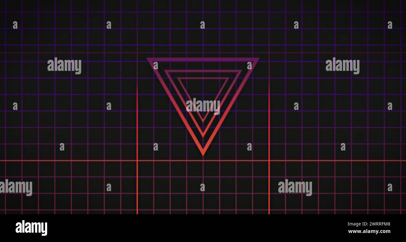 Image of huge sale text over colourful shapes changing Stock Photo - Alamy