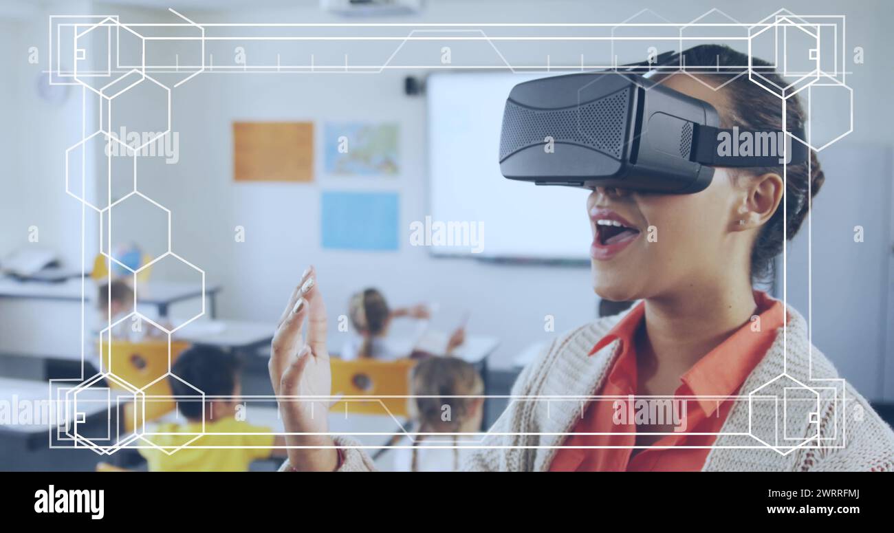 Digital tools in teaching hi-res stock photography and images - Alamy