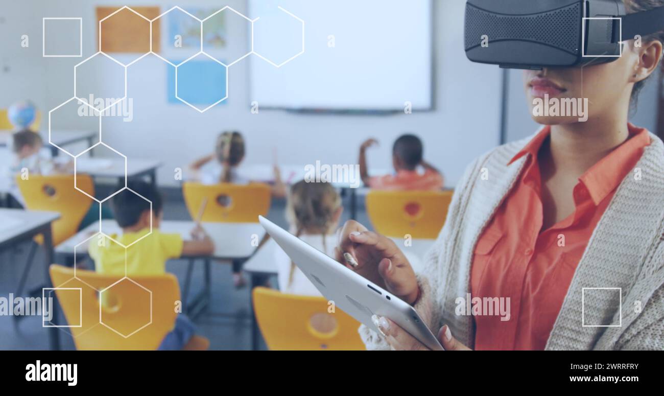 Digital tools in teaching hi-res stock photography and images - Alamy