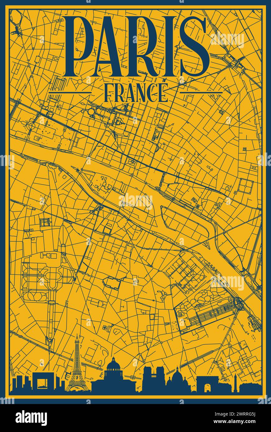 Paris road network hi-res stock photography and images - Alamy