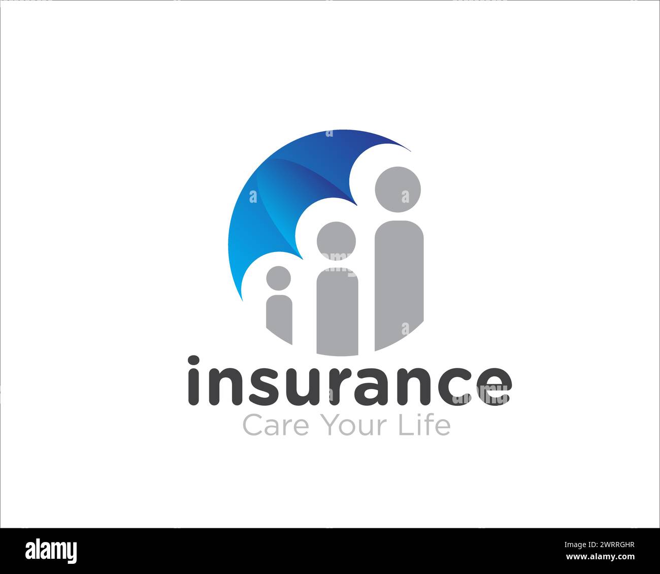 family health insurance logo designs for medical protection Stock ...