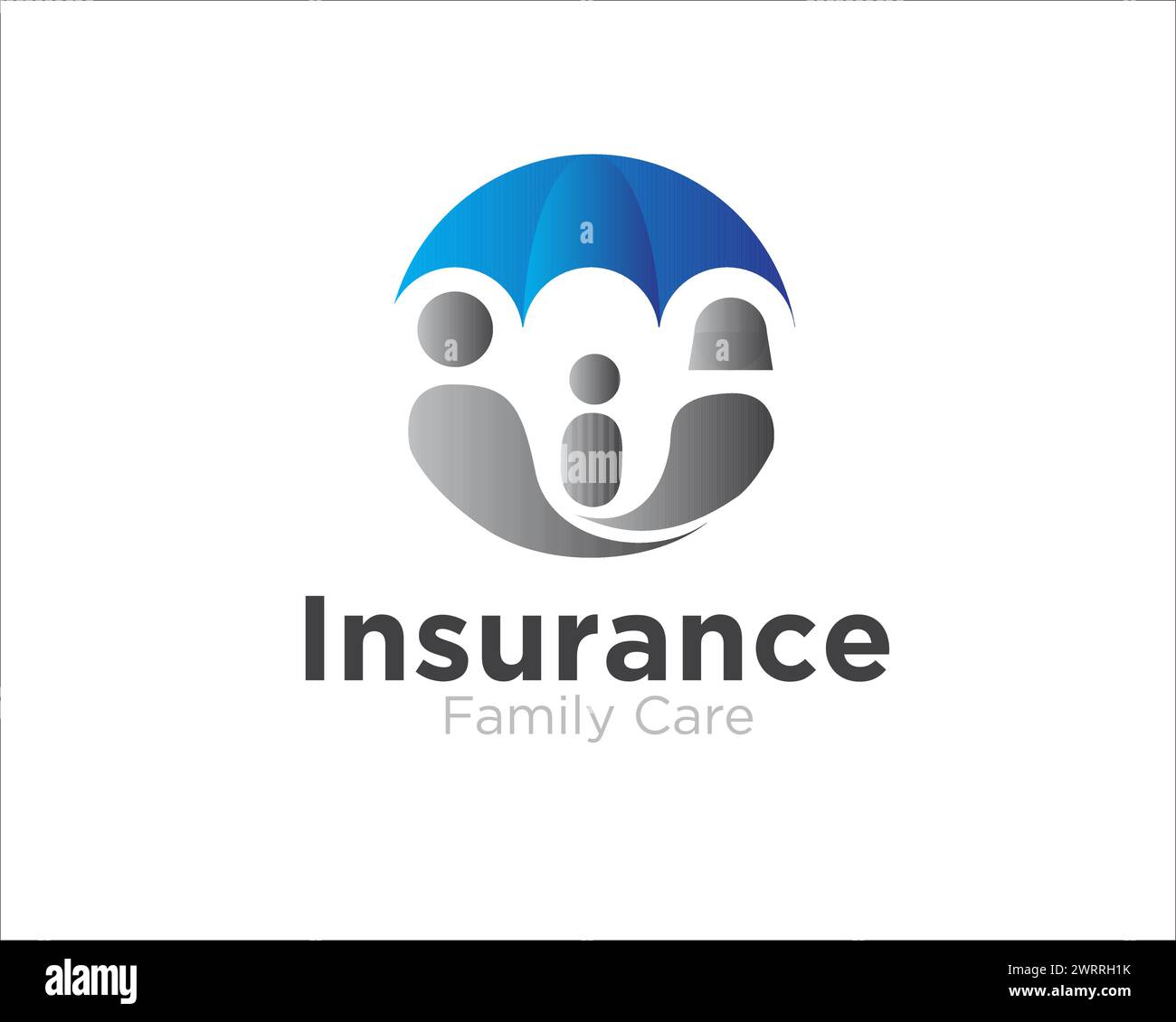 family insurance logo designs for medical and health protection logo ...