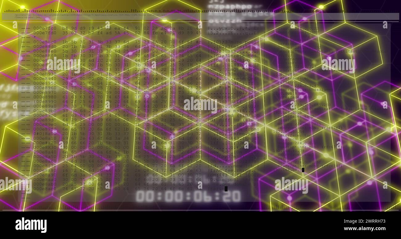 Glowing numeric sequence hi-res stock photography and images - Alamy