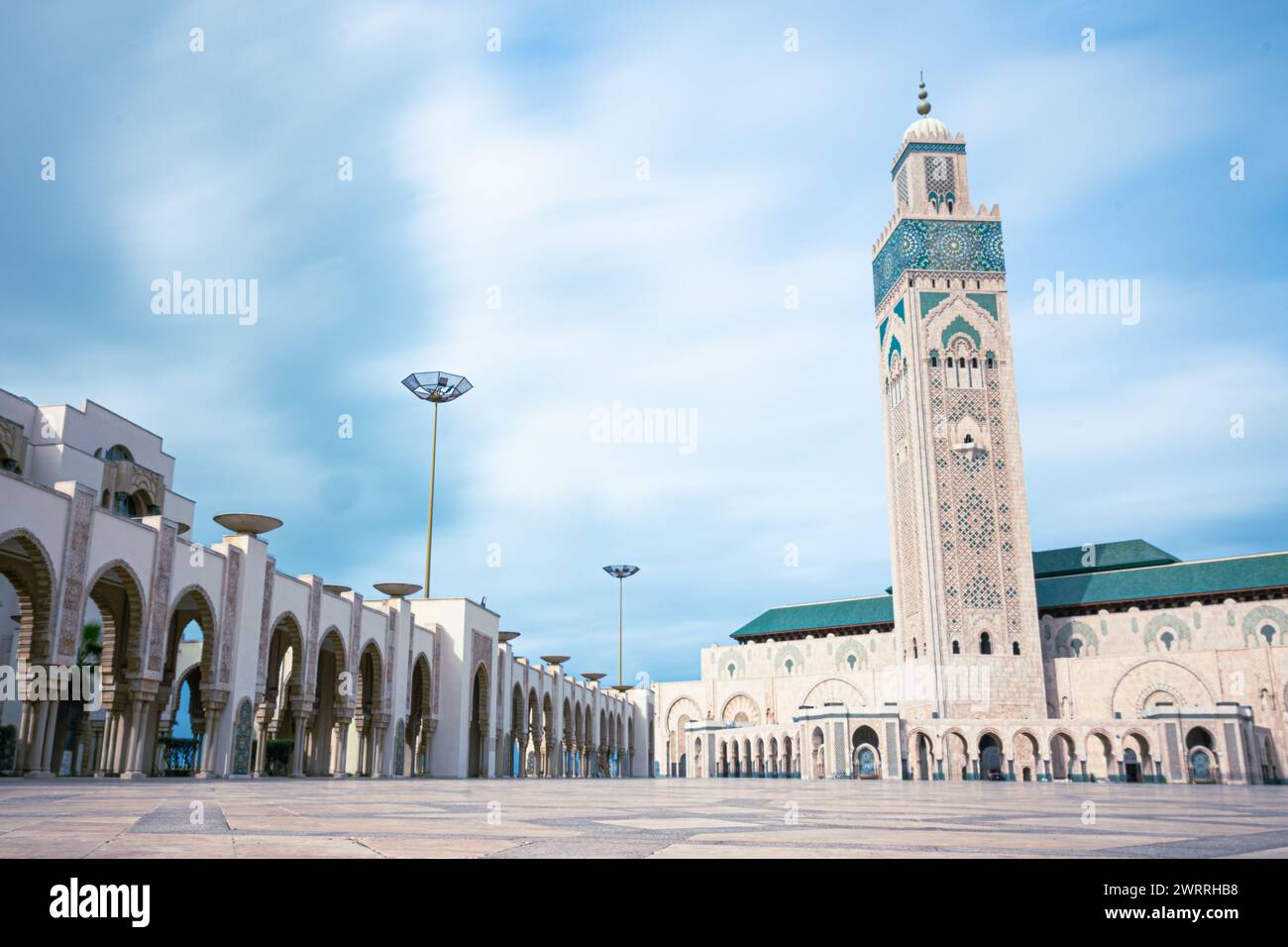 Majestic hassan ii mosque hi-res stock photography and images - Alamy